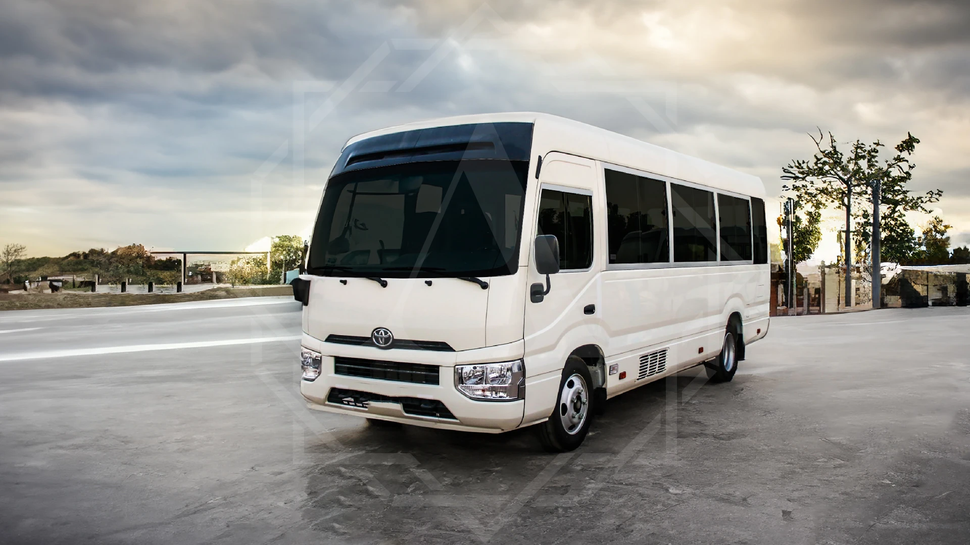 Armored Toyota Coaster - Armored Cars, Bulletproof SUVs & Sedans ...