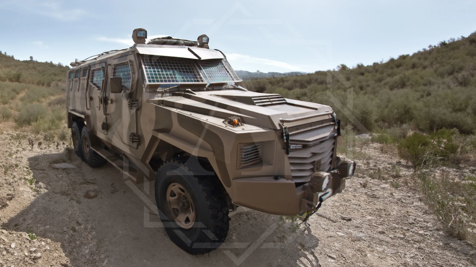 Armored Max S 6x6 Tactical Vehicle - Armored Cars, Bulletproof SUVs ...
